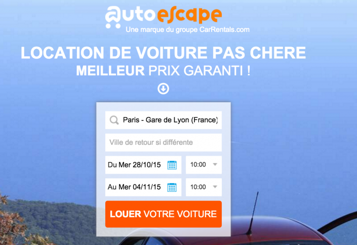 Autoescape : comparateur et location de voiture – TravelerCar