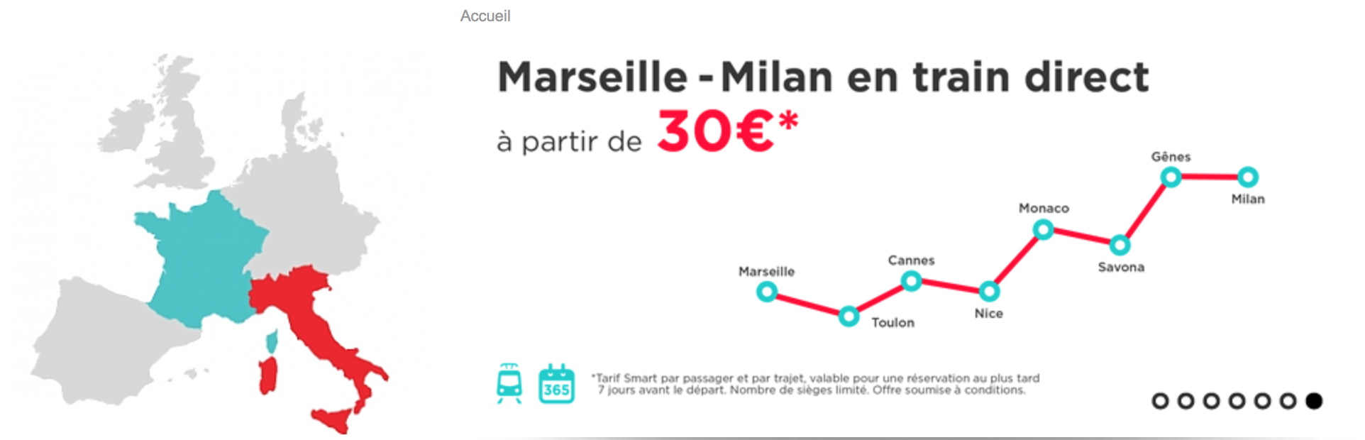Thello : Voyagez en train vers l’Italie – TravelerCar